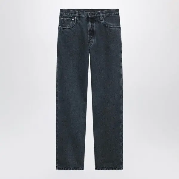 Prada Regular Jeans In Obsidian Colour