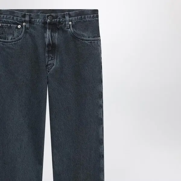 Prada Cotton Denim Regular Fit Jeans - Blue
