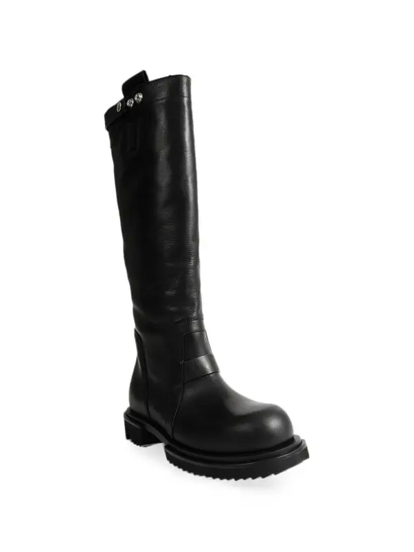 Rick Owens Leather Boots - Multicolor