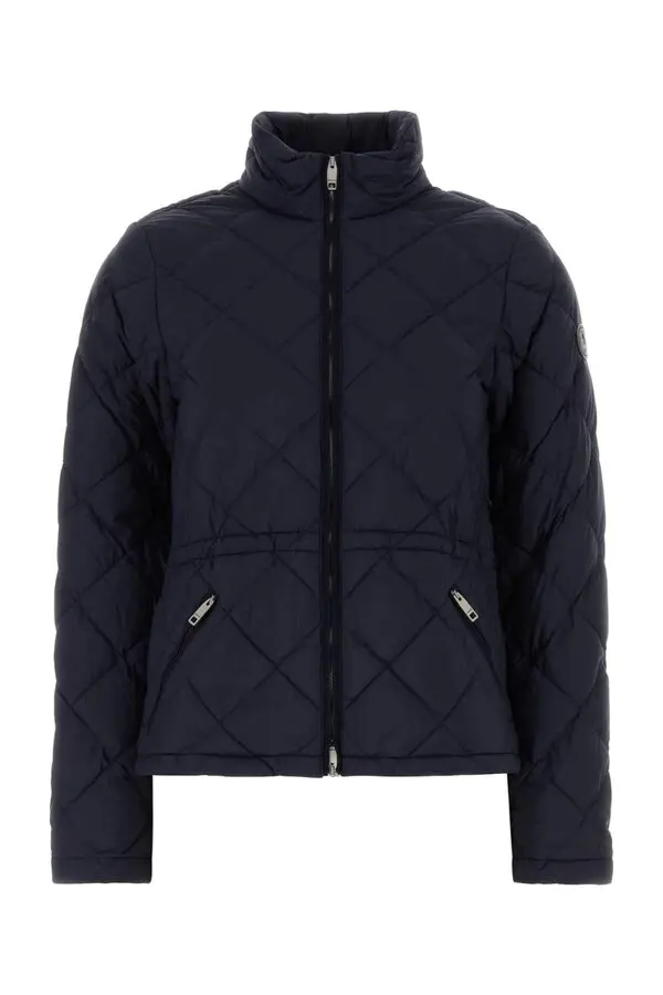 Burberry Navy Nylon Jacket - Blue