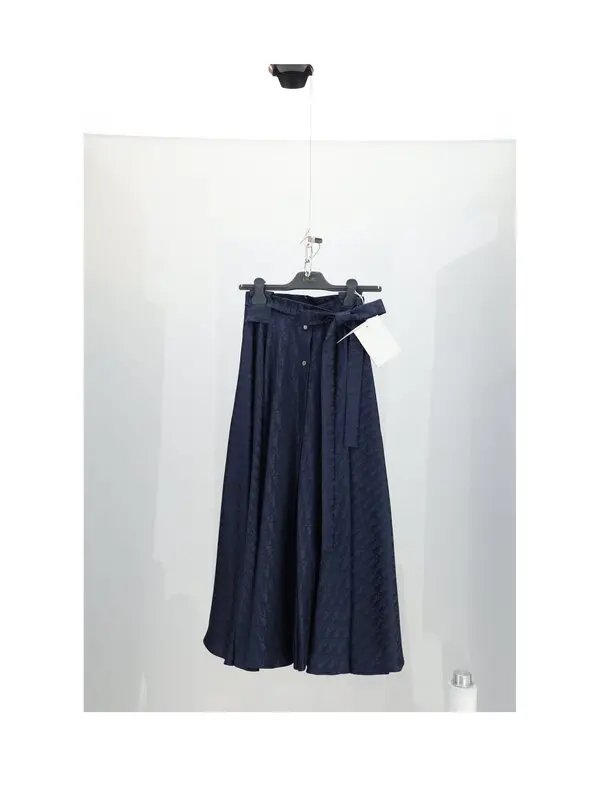 Dior Skirt Oblique Ton Sur Ton - Blue