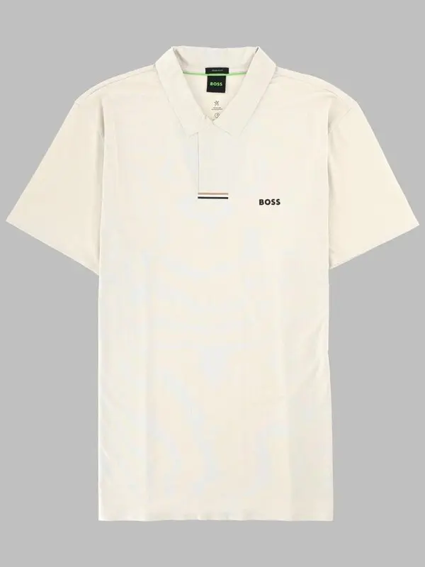 BOSS Polo Con Logo - Cream
