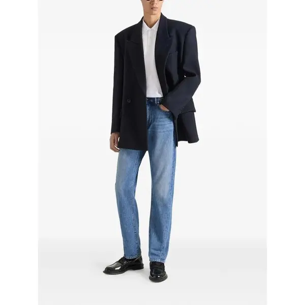 Givenchy Denim Wide-leg Jeans - Blue