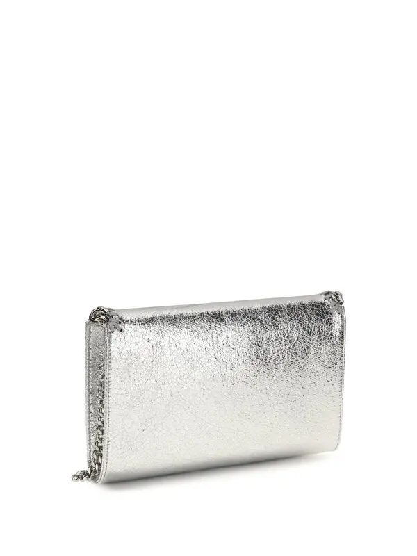 Stella McCartney Falabella Metallic Fabric Shoulder Bag