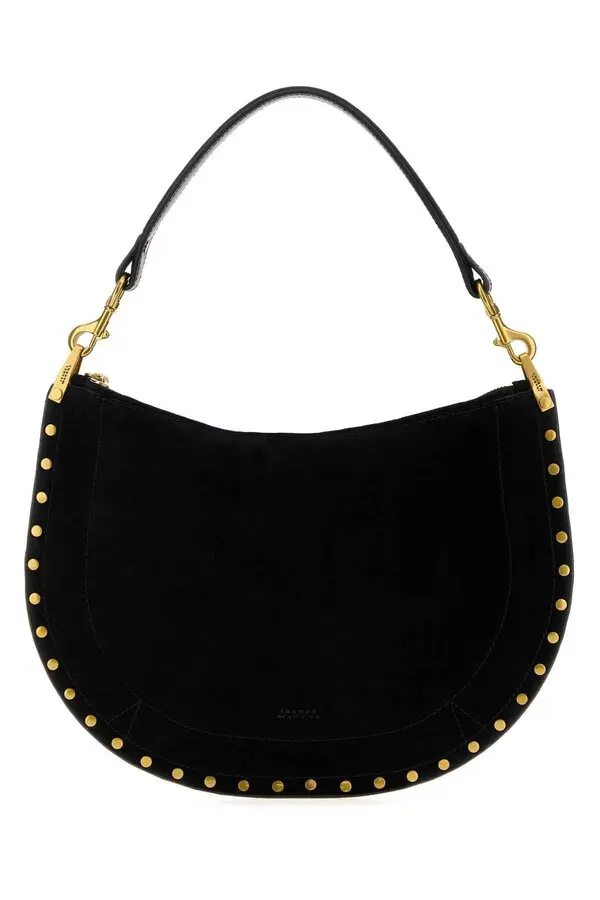 Isabel Marant Étoile Suede Oskan Shoulder Bag - Black