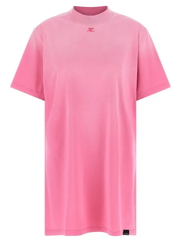 COURREGES Solarized T-shirt' Dress