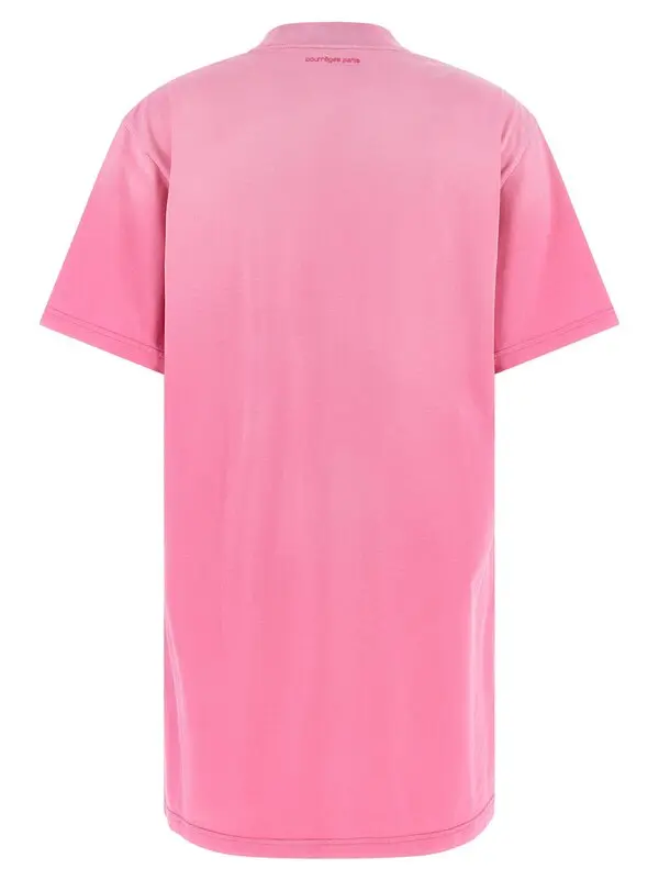 COURREGES Solarized T-shirt' Dress