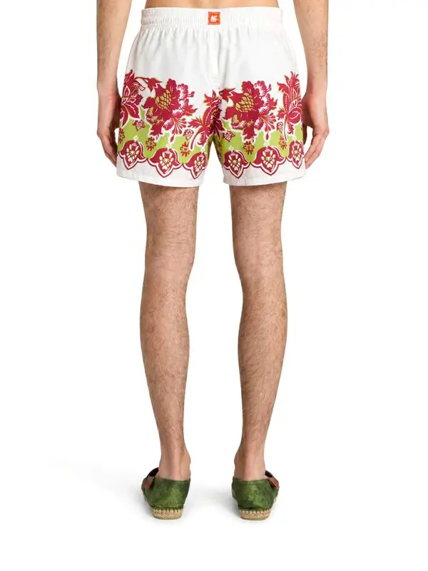 Etro Swimwear With Placed Floral Print