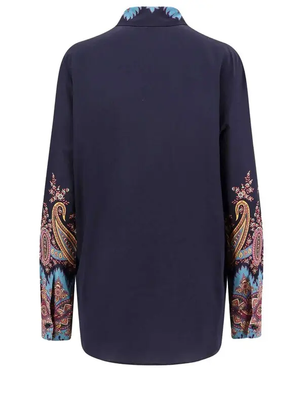 Etro Camicia Con Stampa Floreale