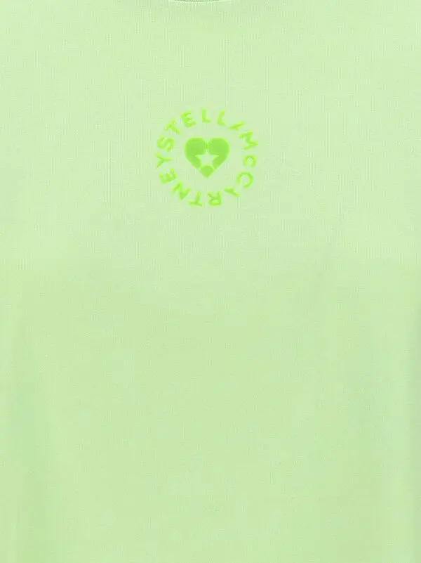 Stella McCartney Iconic Mini Heart T-shirt - Green