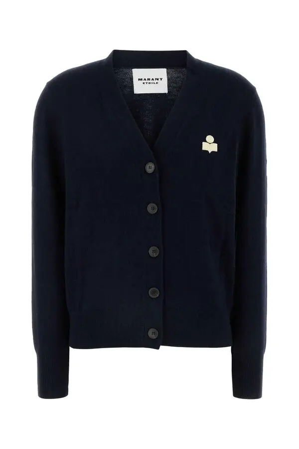 Isabel Marant Étoile Midnight Cotton Blend Karina Cardigan - Blue