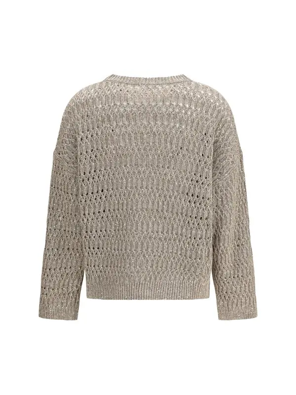 Brunello Cucinelli Openwork Sweater