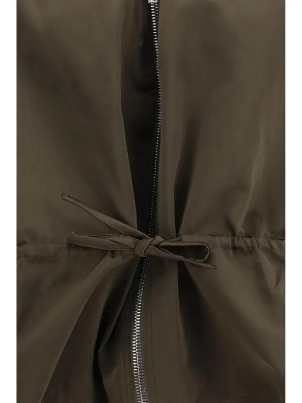 Rick Owens Satin Jacket - Brown