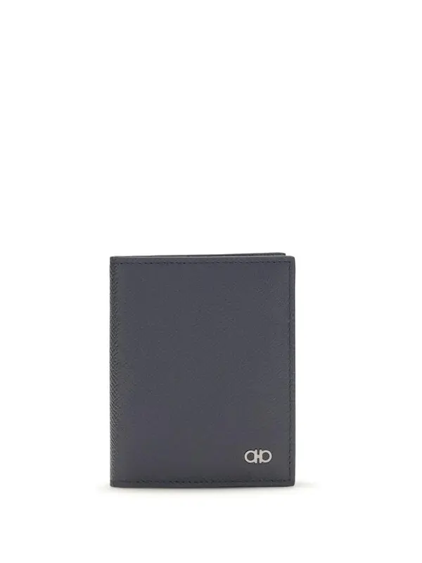 FERRAGAMO Gancini Card Holder - Blue