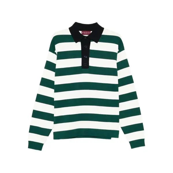 Gucci Polo Shirts - Green