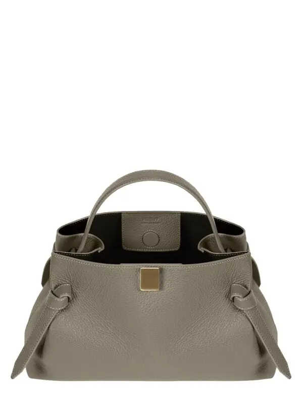 Yuzefi Gyoza Leather Handbag - Cream