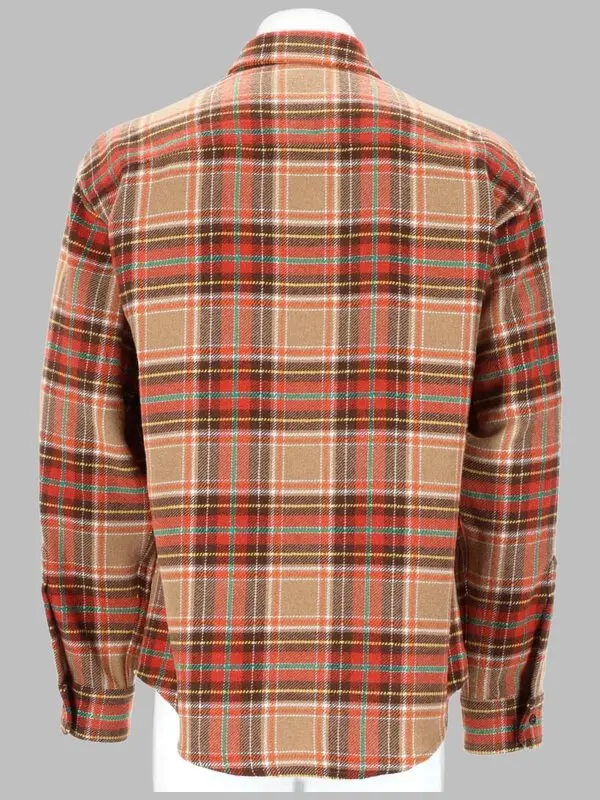 Dsquared2 Plaid Military Shirt - Cream