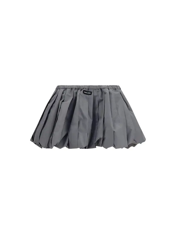 Miu Miu Balloon Mini Skirt