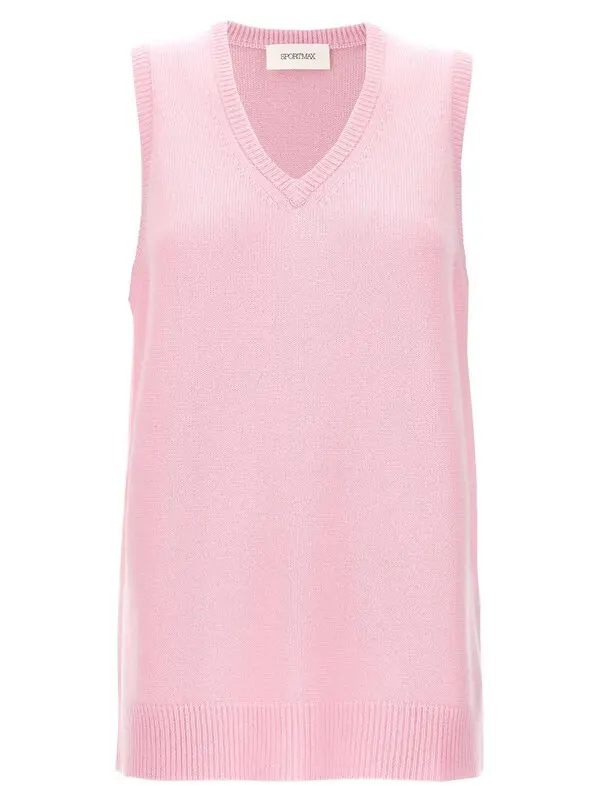Sportmax Gimmy Vest - Pink