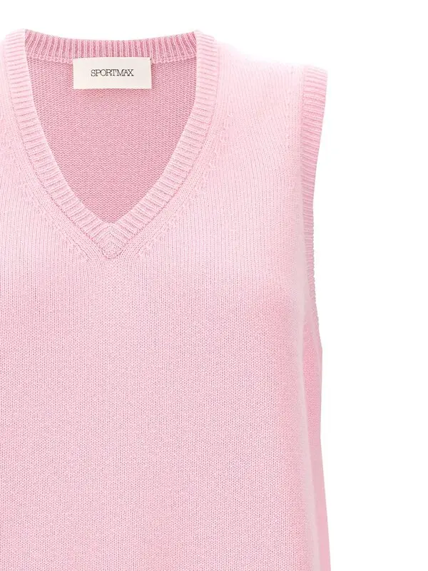 Sportmax Gimmy Vest - Pink