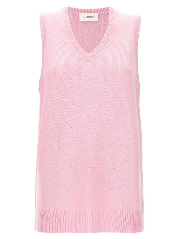 Sportmax Gimmy Vest - Pink
