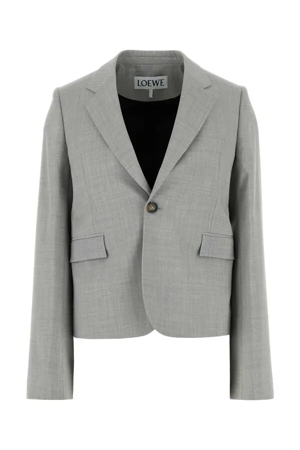 Loewe Grey Wool Blazer