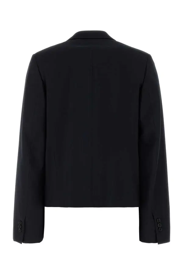 Loewe Grey Wool Blazer - Gray