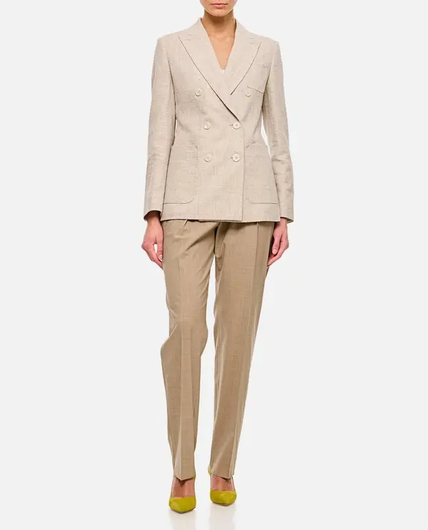 Max Mara Targa Linen Blazer