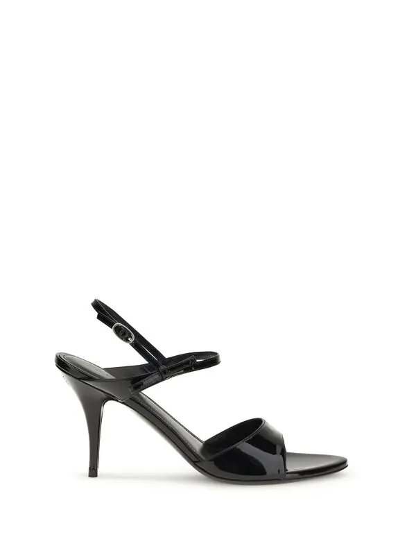 Balenciaga Bow Sandals - Black