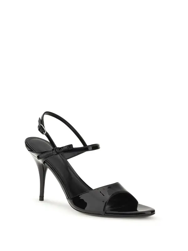 Balenciaga Bow Sandals - Black