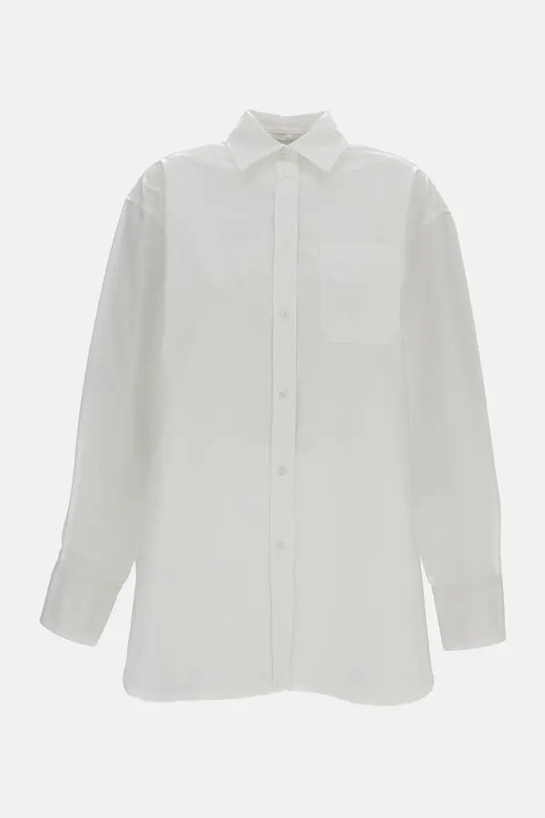 Sportmax Nespola Cotton-blend Shirtdress - Multicolor