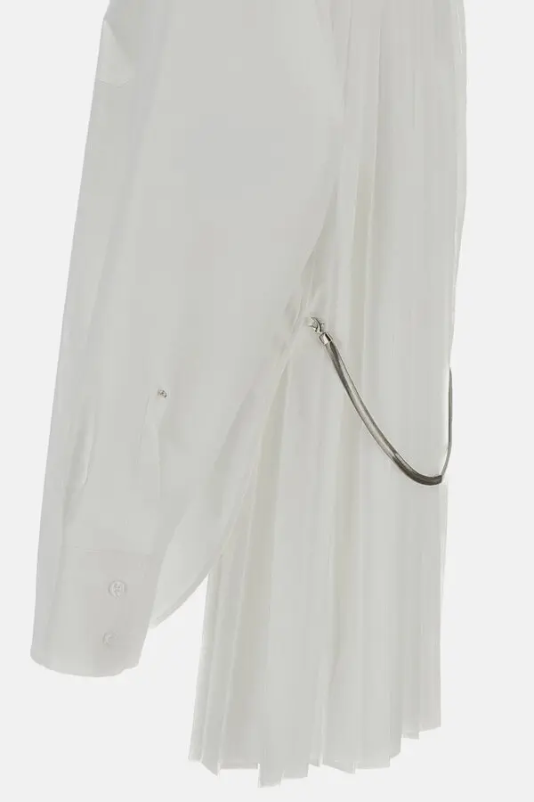 Sportmax Nespola Cotton-blend Shirtdress - Multicolor