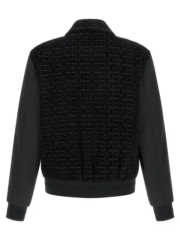 Balmain Velvet Bomber Jacket
