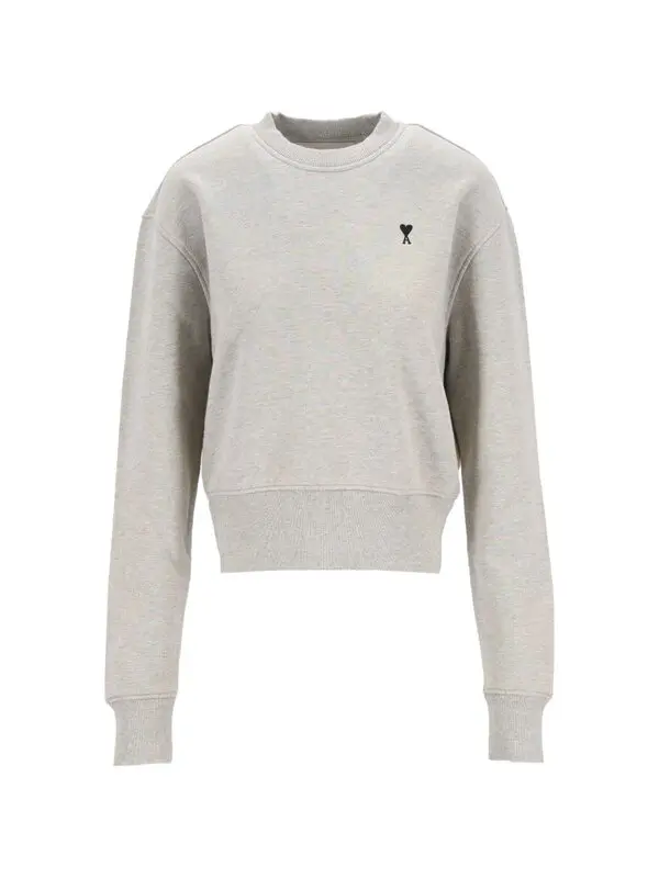 AMI Paris De Coeur Cotton Sweatshirt