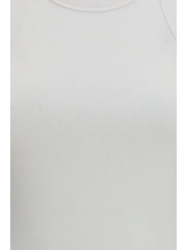 TOTEME Ribbed Cotton Tank Top