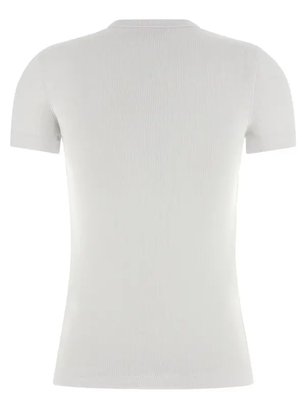 DIESEL® T-ribber-od T-shirt - White