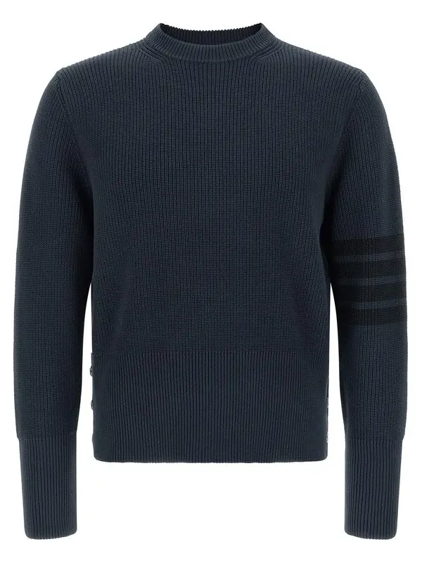 Thom Browne 4bar' Sweater - Blue