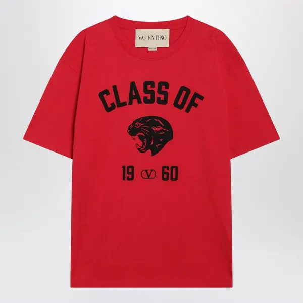 Valentino Garavani T-shirt With Panther Print