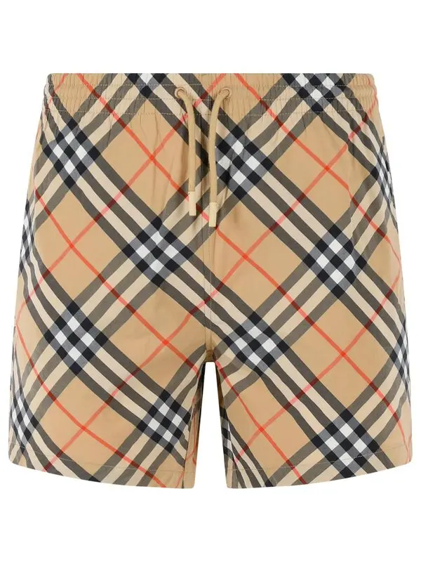 Burberry Sand Beige Polyamide Swimsuit