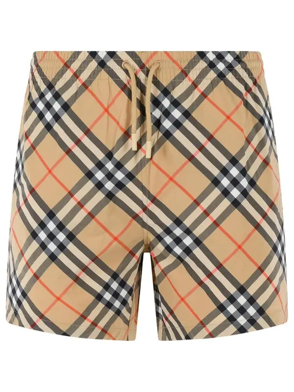Burberry Sand Beige Polyamide Swimsuit - Cream