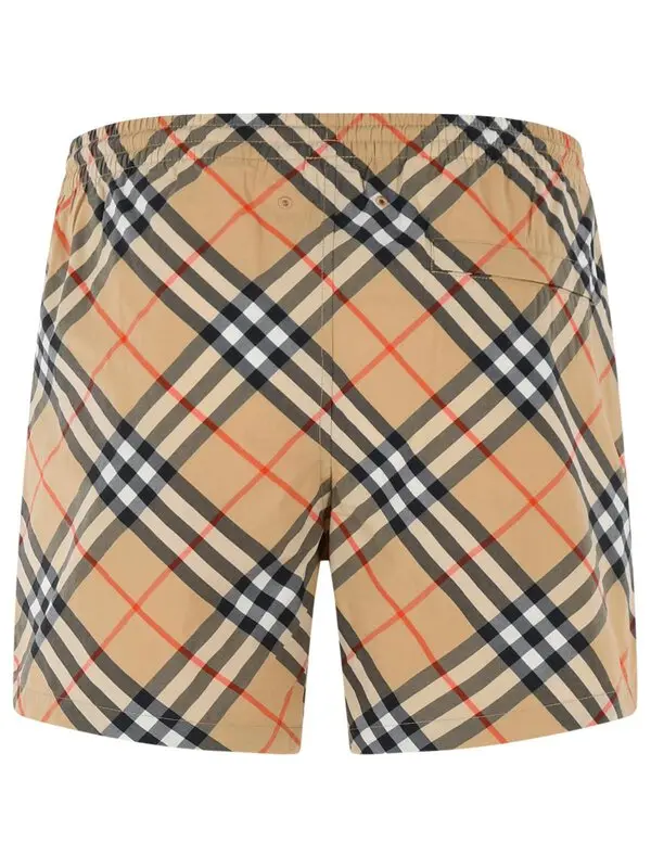 Burberry Sand Beige Polyamide Swimsuit - Cream
