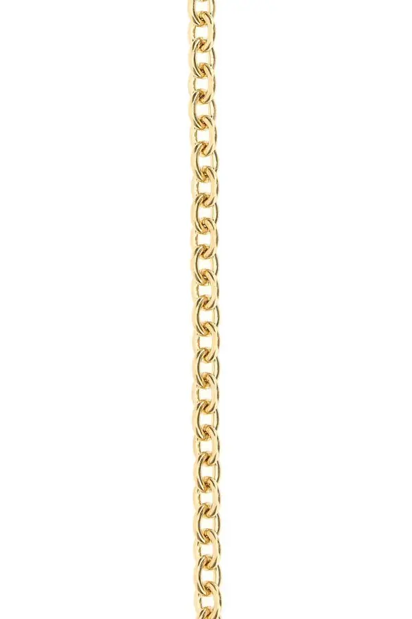 Chloé Metal Chain Script Belt - Gold