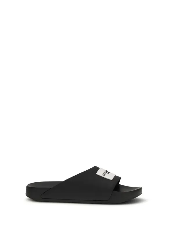 Givenchy Rubber Logo Slippers