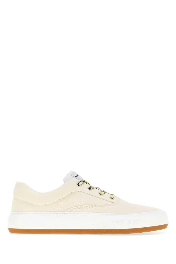 Givenchy Ivory Canvas New City Sneakers