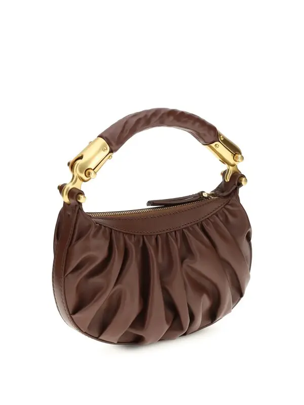 Balmain Bène Mini Bag In Calfskin Leather