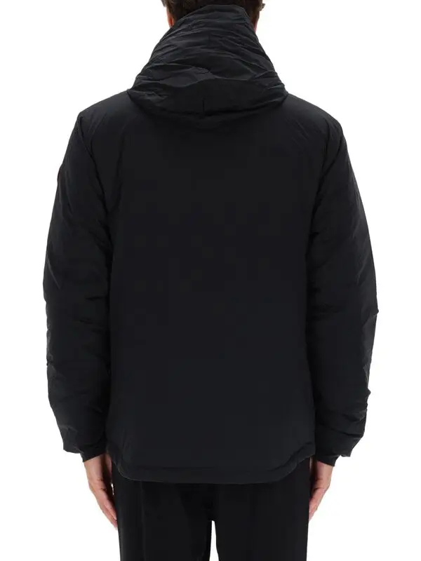 Canada Goose Lodge Jacket With Hood - Black
