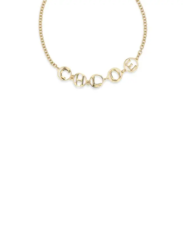 Chloé Script Choker Necklace