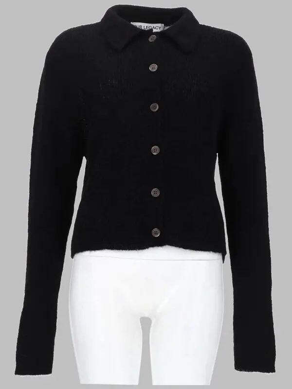 Our Legacy Maglia Mazzy Polo - Black