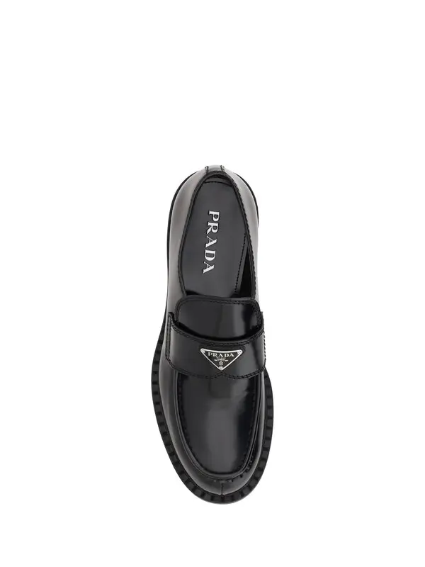 Prada Leather Loafers