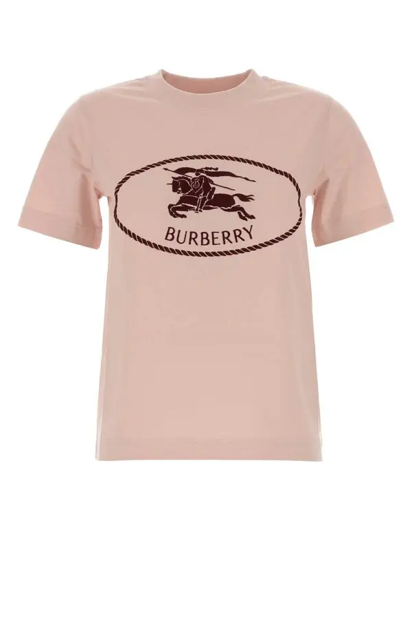 Burberry Cotton T-shirt - Pink